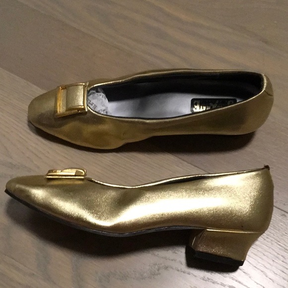 Shoes | Gold Shoes | Poshmark